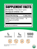 Hawthorn berry extract for heart health