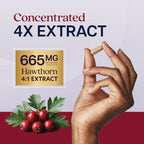 Hawthorn berry extract for stress relief