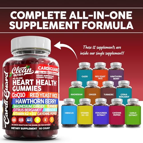 Hawthorn berry gummies for cardiovascular wellness