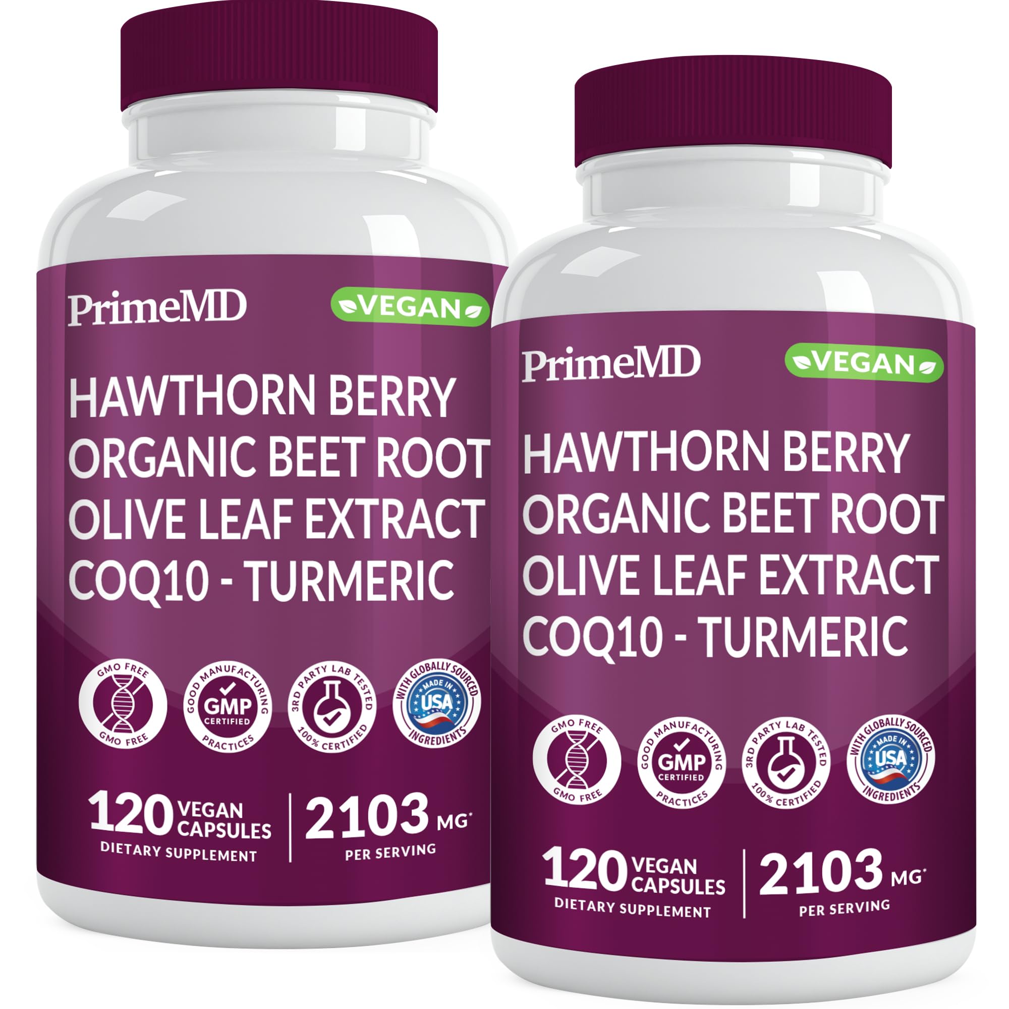 Hawthorn berry heart health support