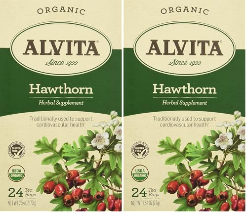 Hawthorn berry herbal supplements pack