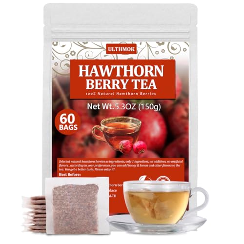 Hawthorn berry herbal tea bags