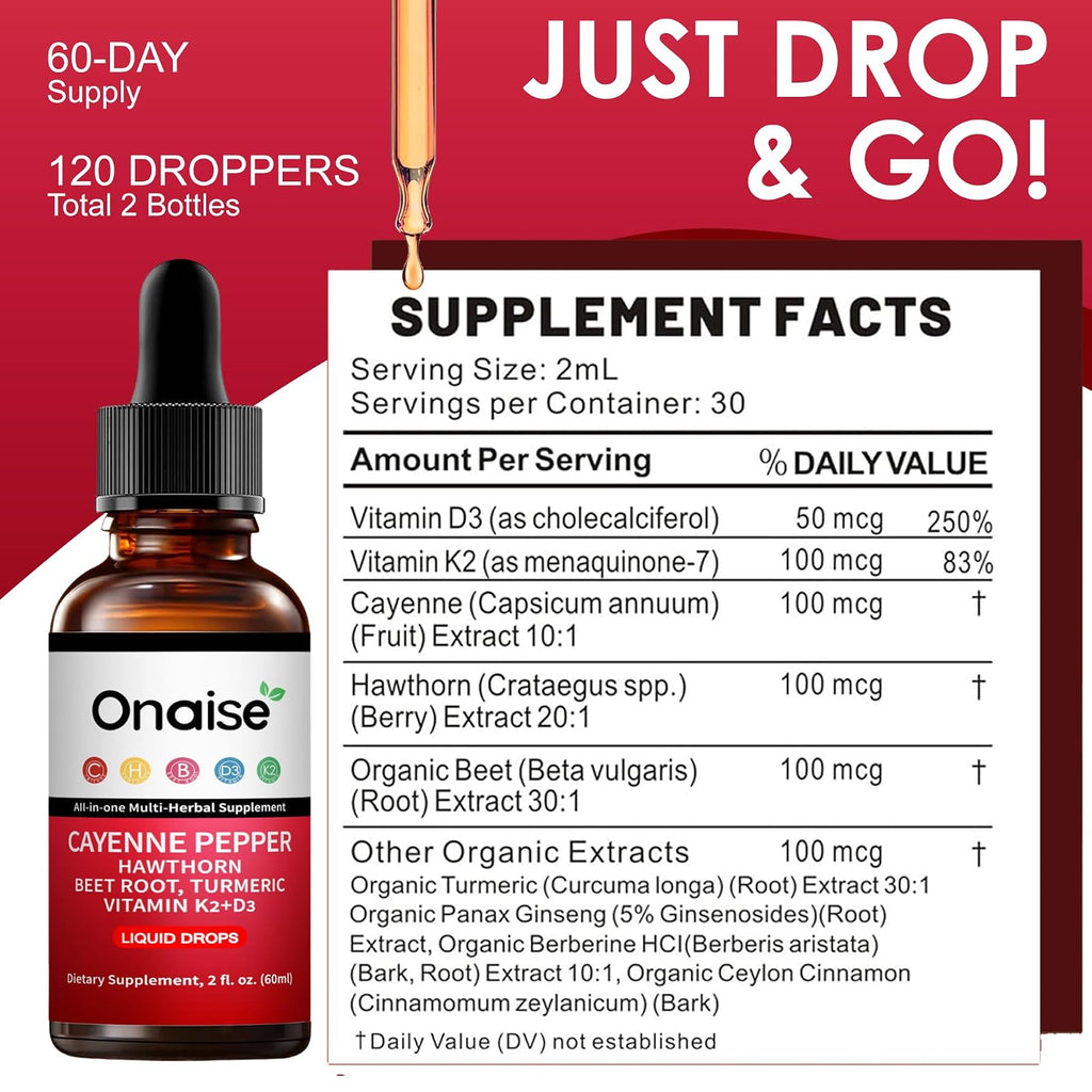 Hawthorn berry infused cayenne extract