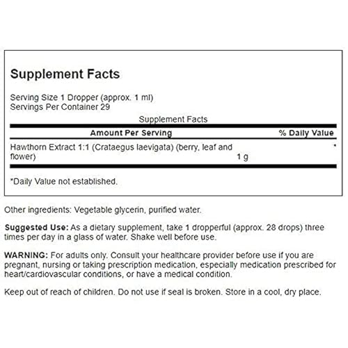 Hawthorn berry leaf herbal remedy