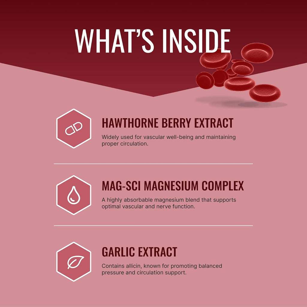 Hawthorn berry multivitamins for better circulation