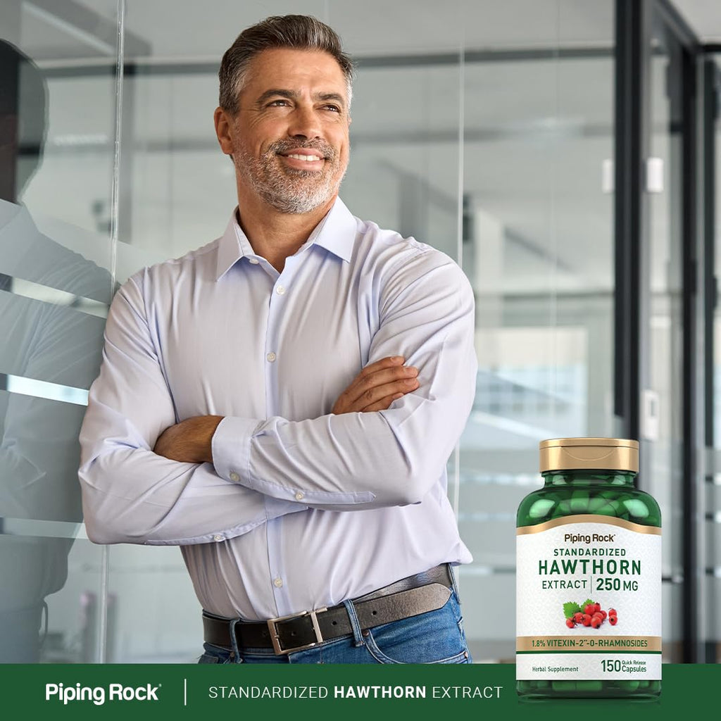 Hawthorn berry supplement for energy