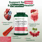 Hawthorn berry supplement for heart health