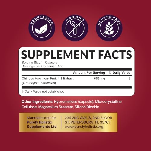 Hawthorn berry supplement for vitality