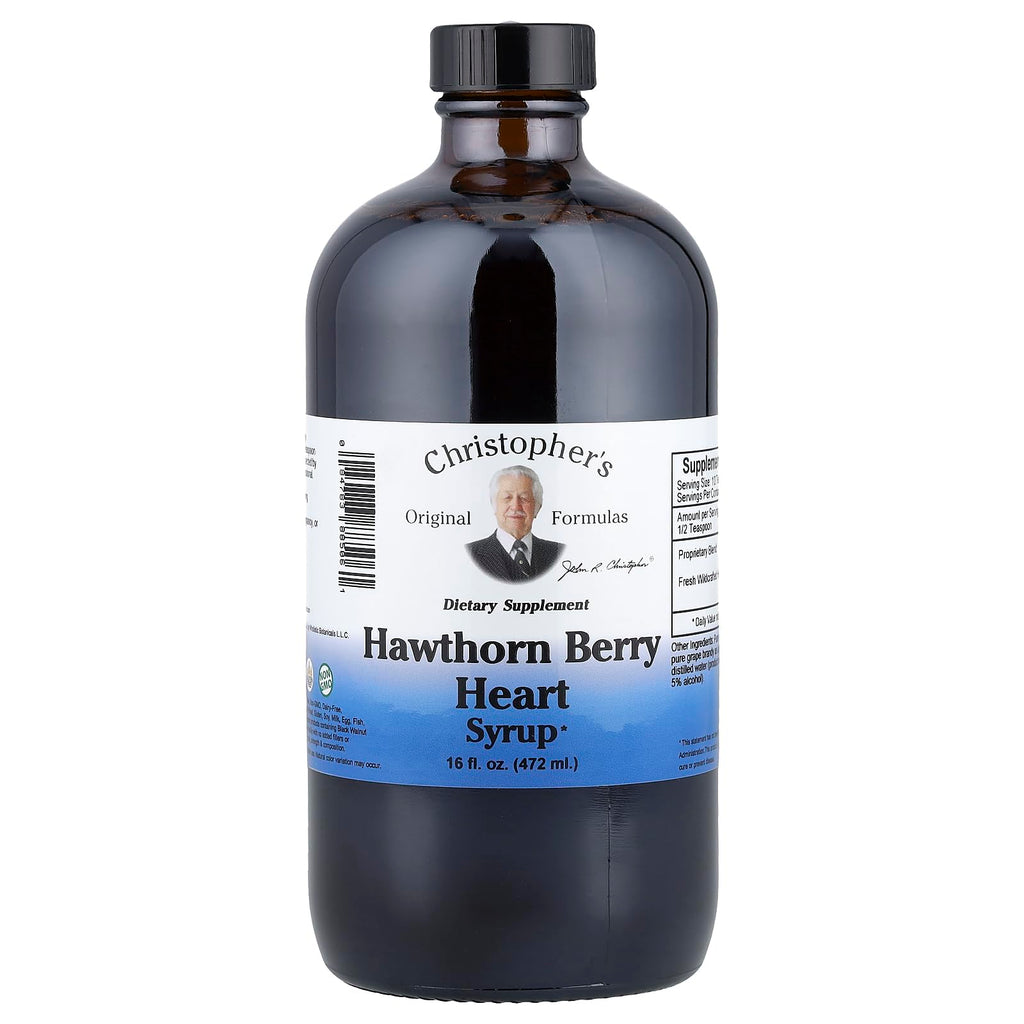 hawthorn berry syrup for heart health