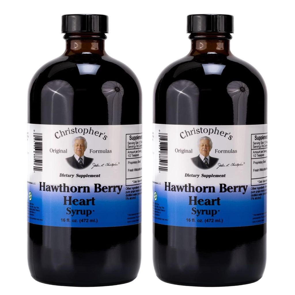 hawthorn berry syrup for heart health