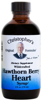 hawthorn berry syrup for heart health