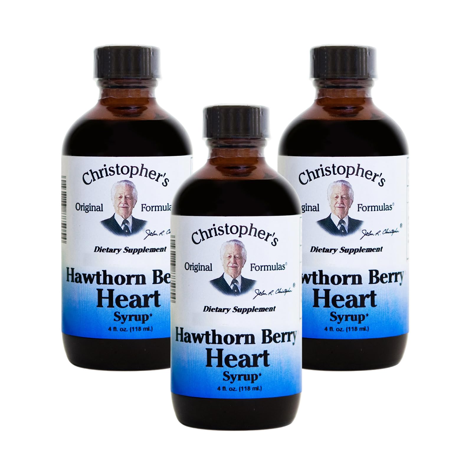 Hawthorn berry syrup for heart health