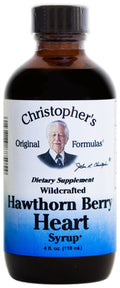 hawthorn berry syrup for heart support