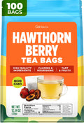 Hawthorn berry tea bags for heart health