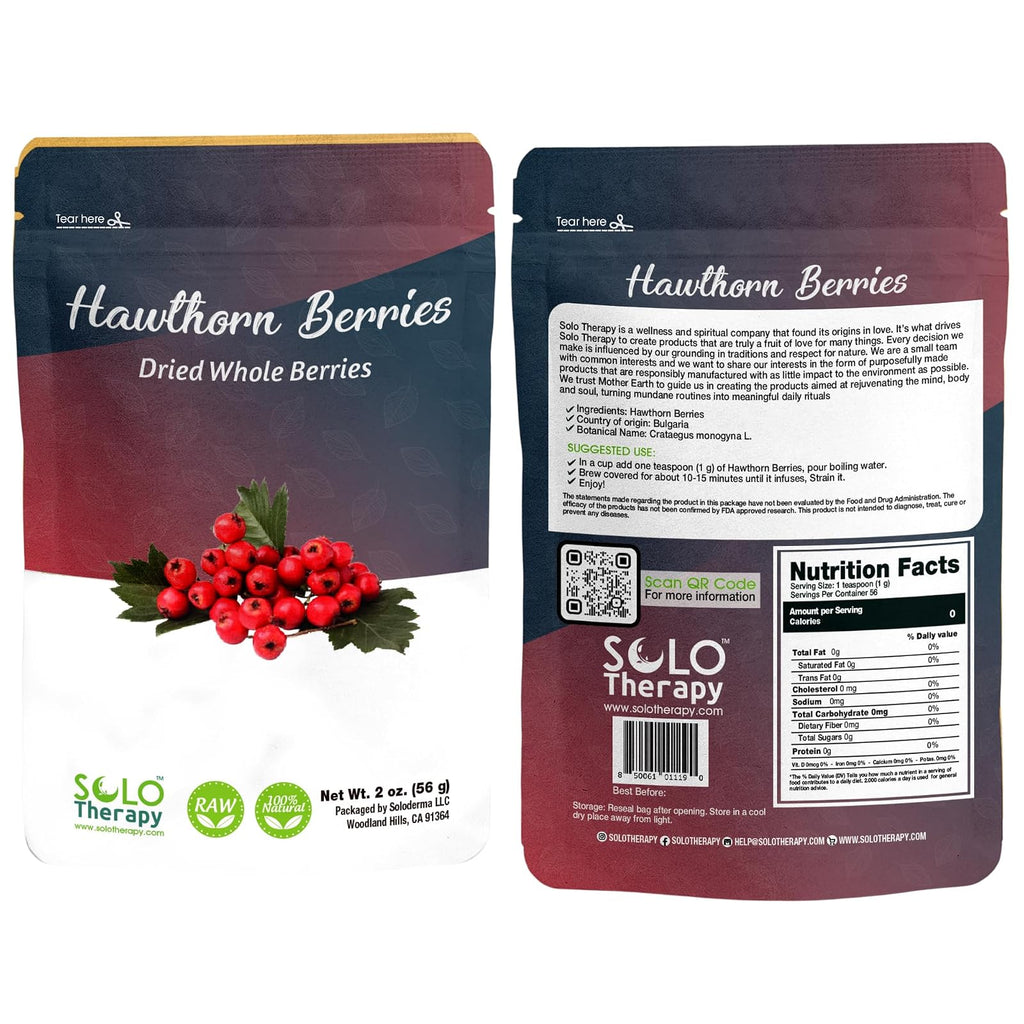 Hawthorn berry tea for heart health