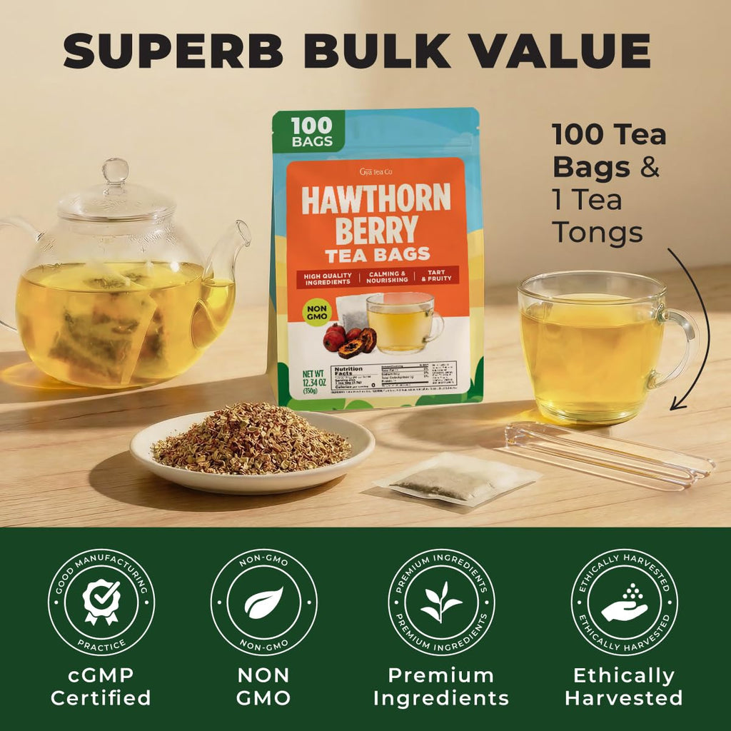 Hawthorn berry tea for relaxation