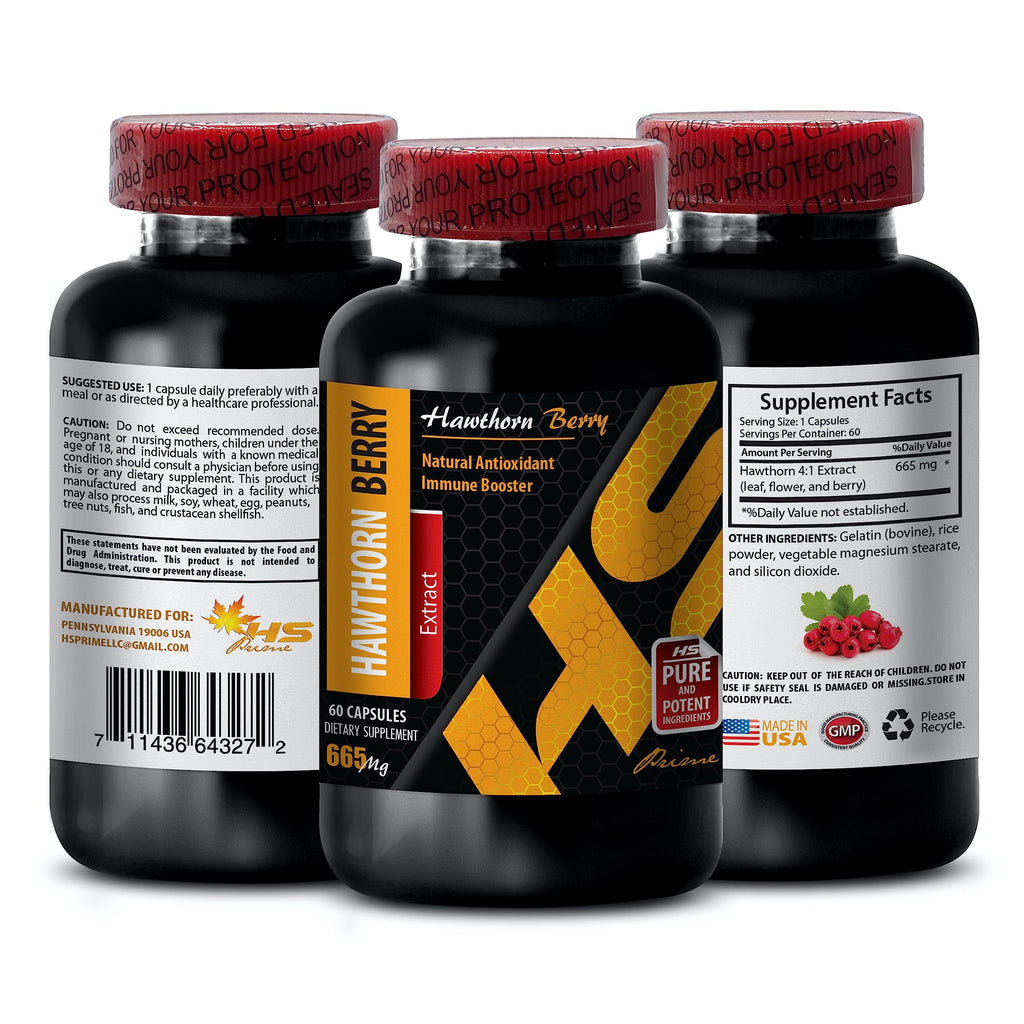 Hawthorn capsules for antioxidant support