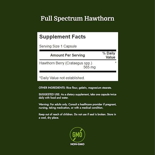 Hawthorn capsules for daily health