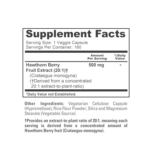 Hawthorn capsules for daily nutrition