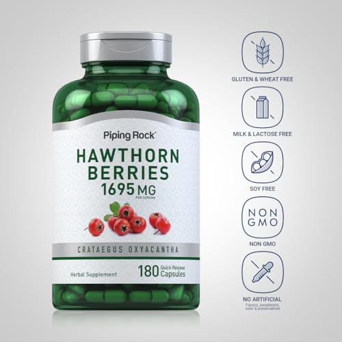 Hawthorn capsules for daily wellness