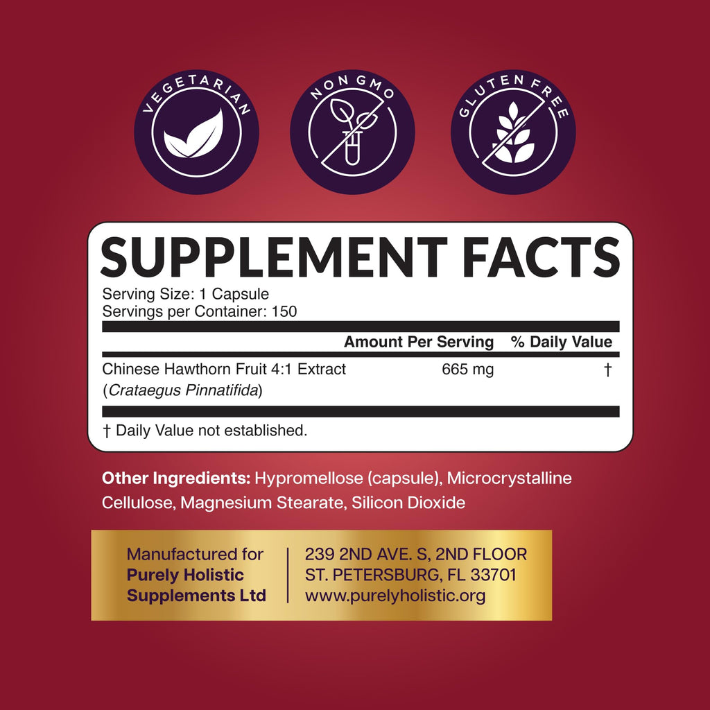 hawthorn capsules for healthy circulation