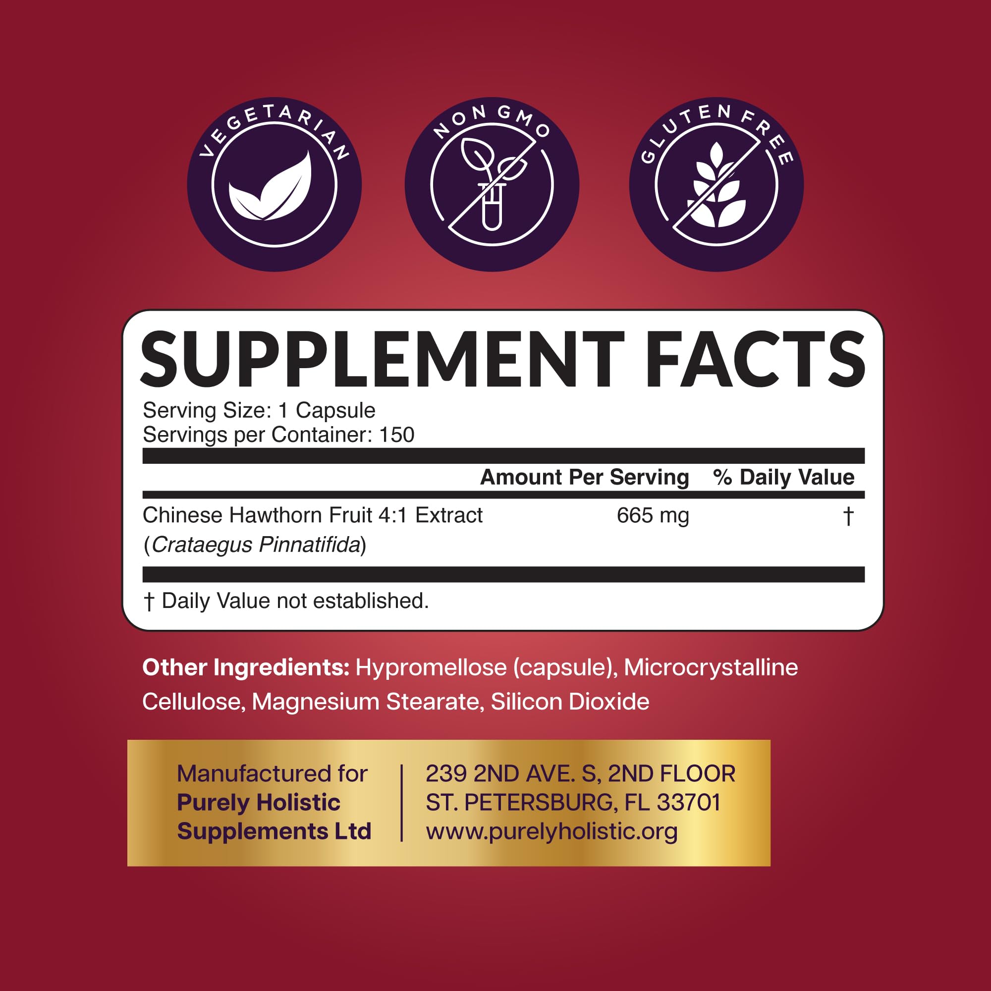 hawthorn capsules for healthy circulation