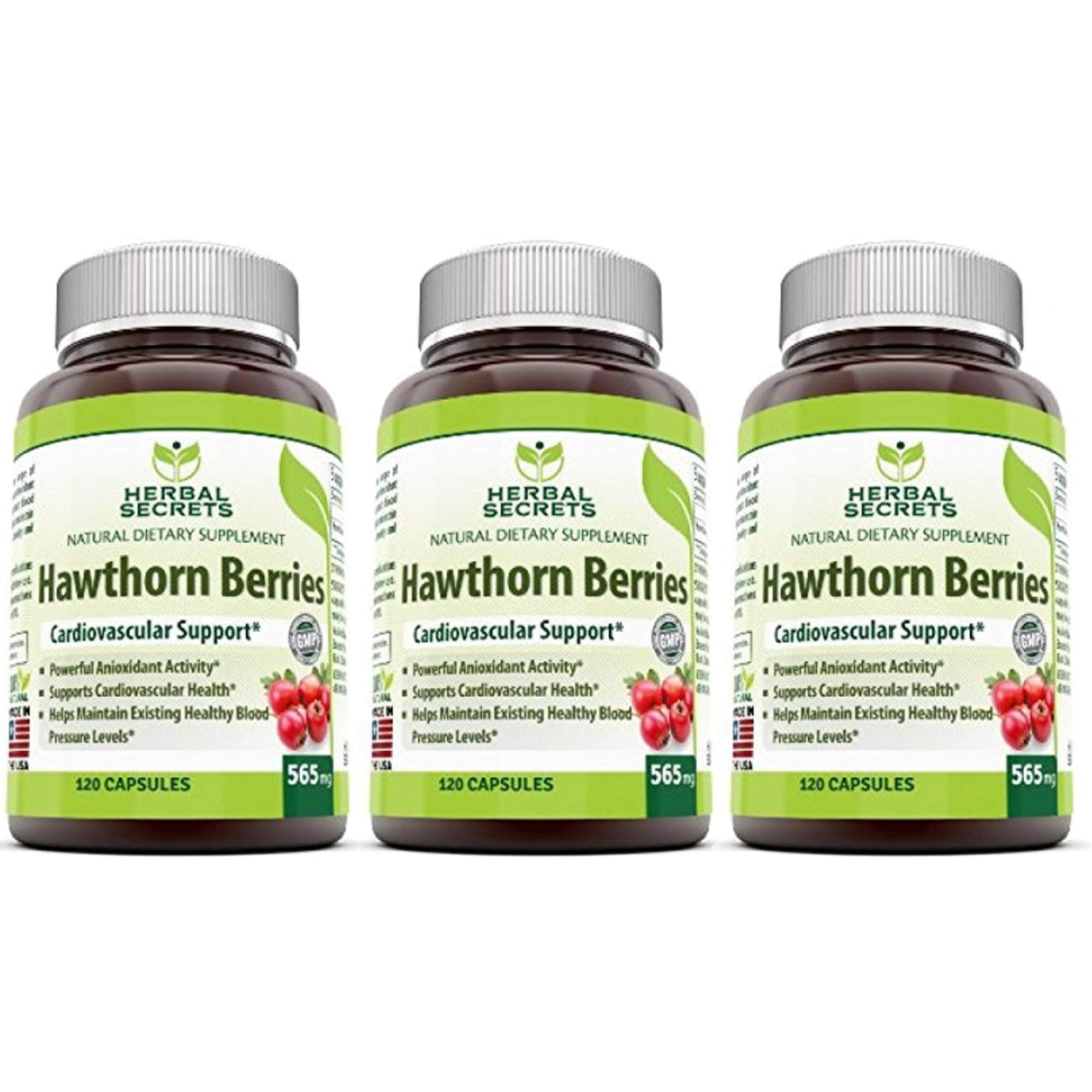 Hawthorn capsules for heart health