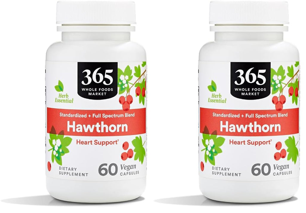 Hawthorn capsules for heart wellness