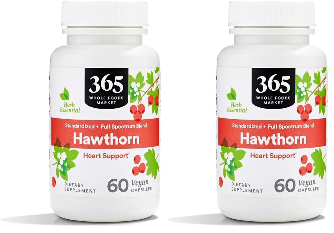 Hawthorn capsules for heart wellness