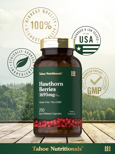 Hawthorn capsules for holistic health