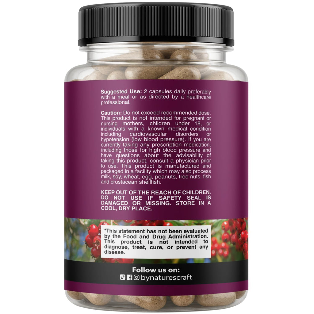 hawthorn capsules for holistic wellness