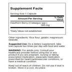 Hawthorn extract 565 mg for cardiovascular support