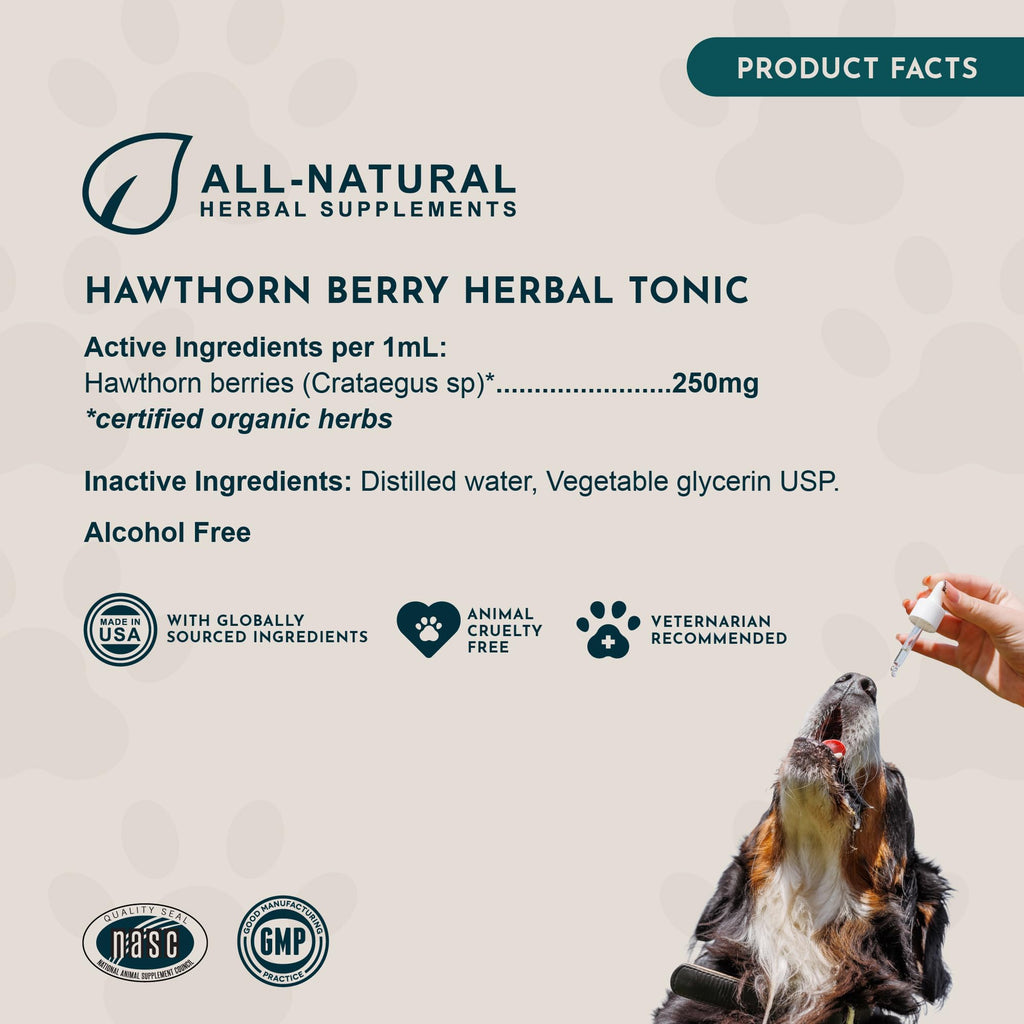 hawthorn extract for better pet health