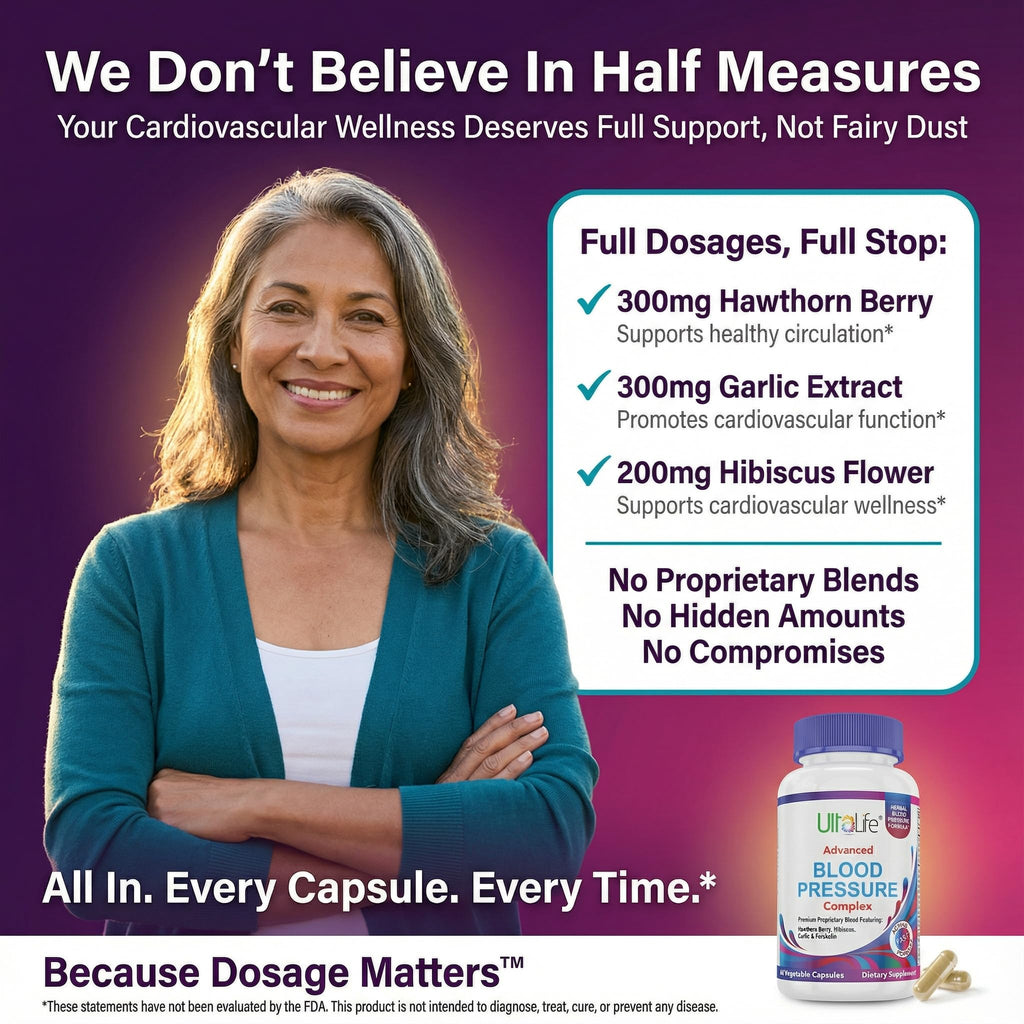 Hawthorn extract for blood pressure balance