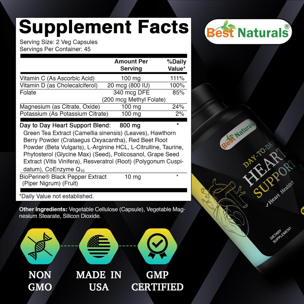 Hawthorn extract for cardiovascular support