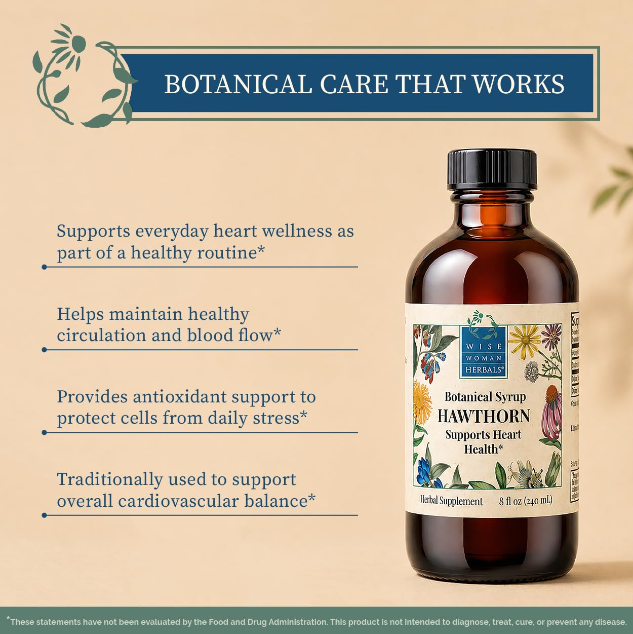 Hawthorn extract for overall wellness