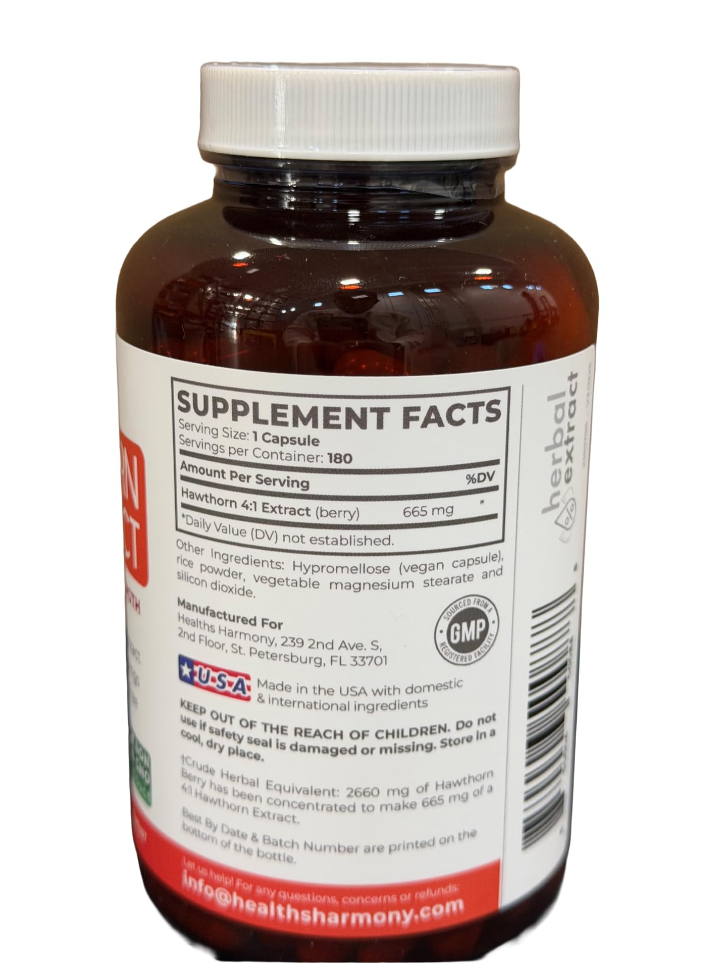 Hawthorn extract for stress relief