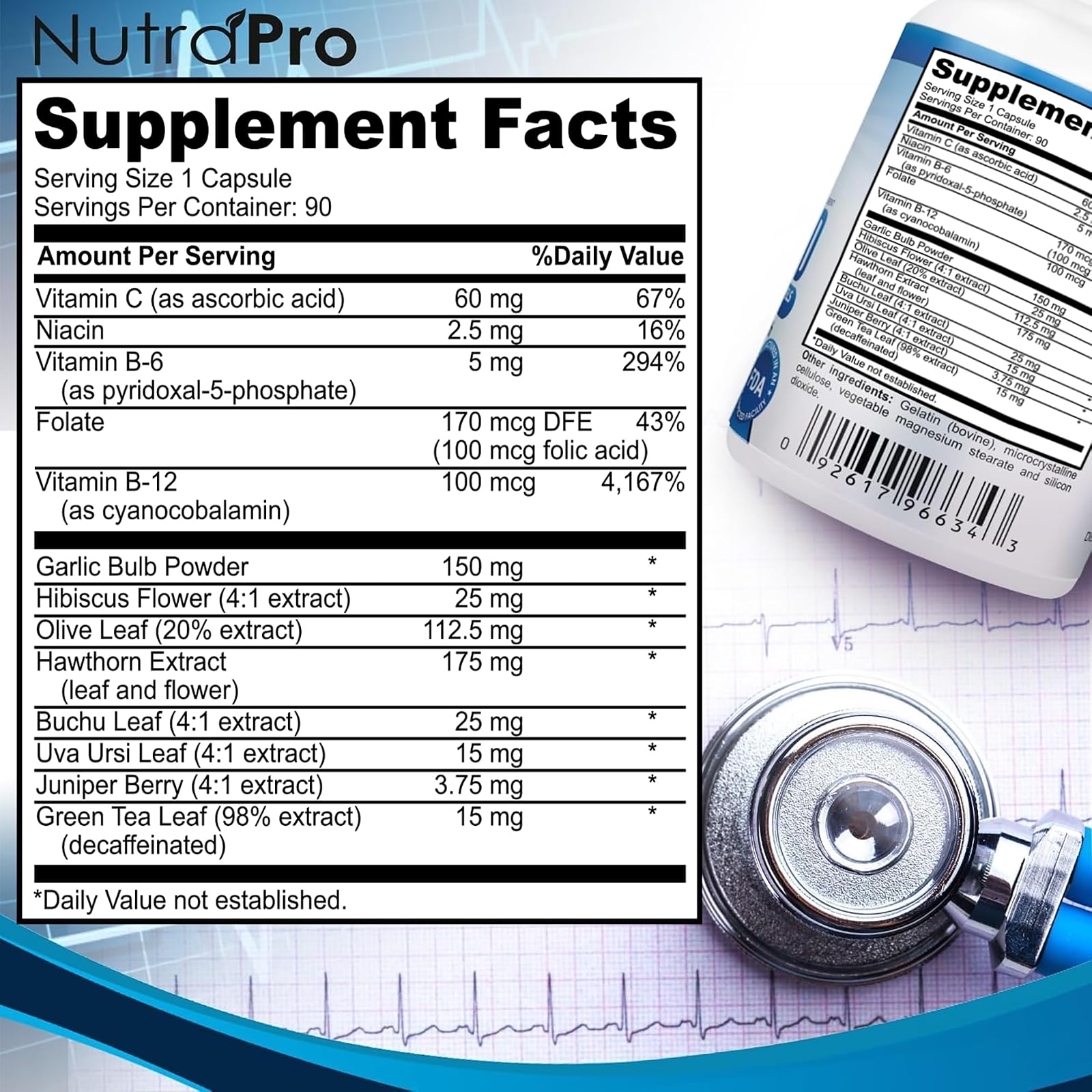 Hawthorn extract multivitamin capsules