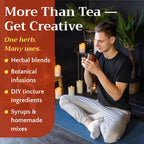 Hawthorn flower tea for wellness