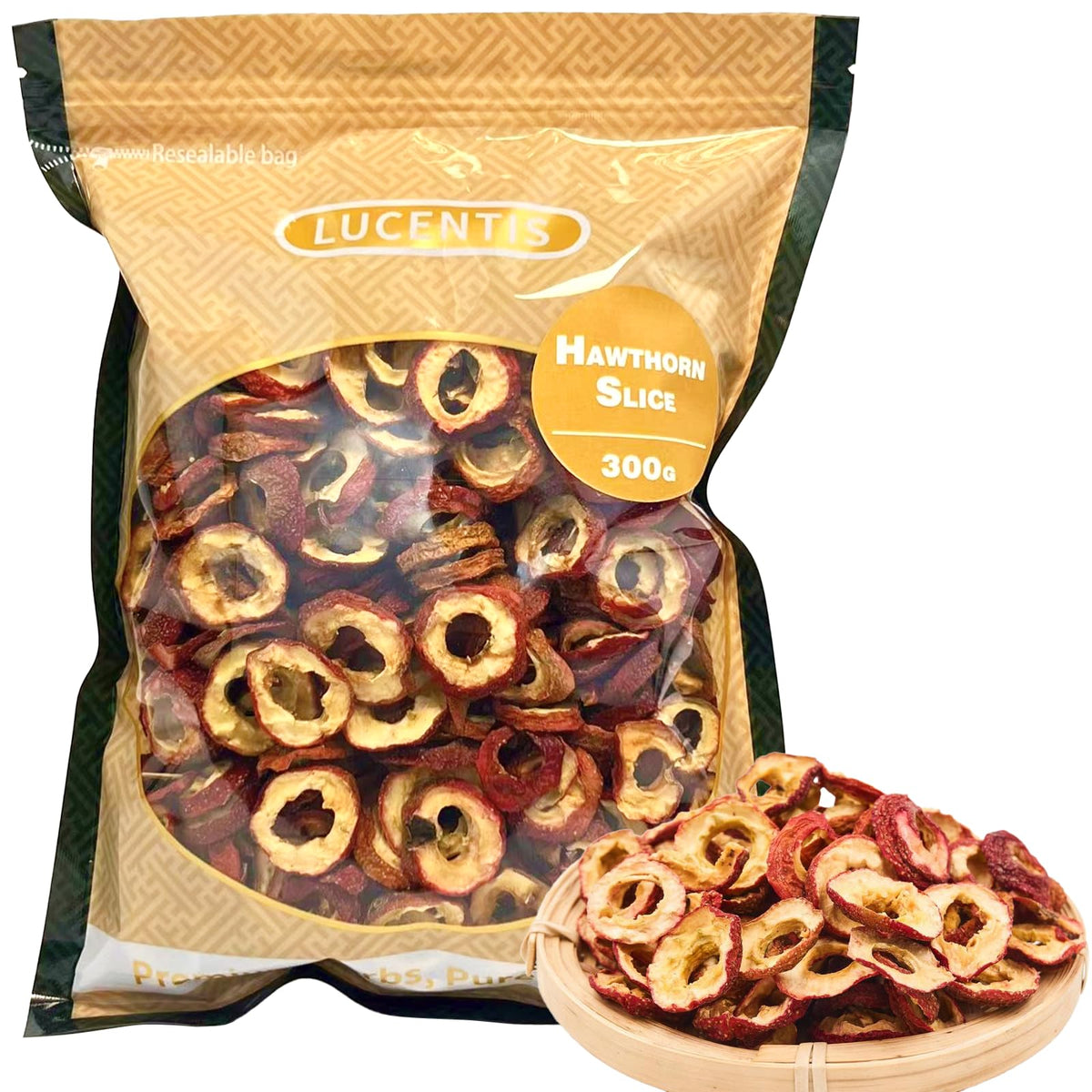 Hawthorn fruit tea sun-dried slices