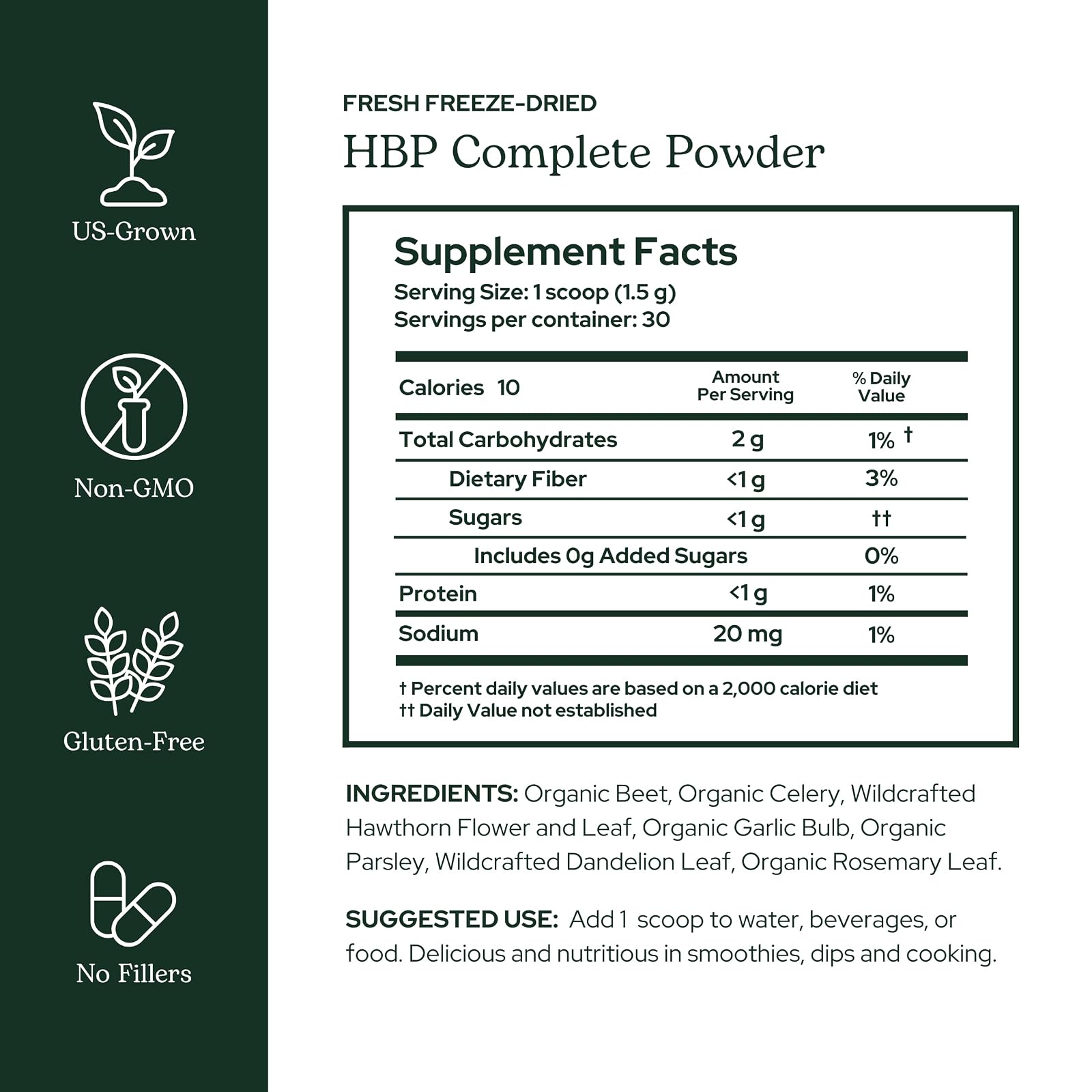 Hawthorn herbal supplement for heart health