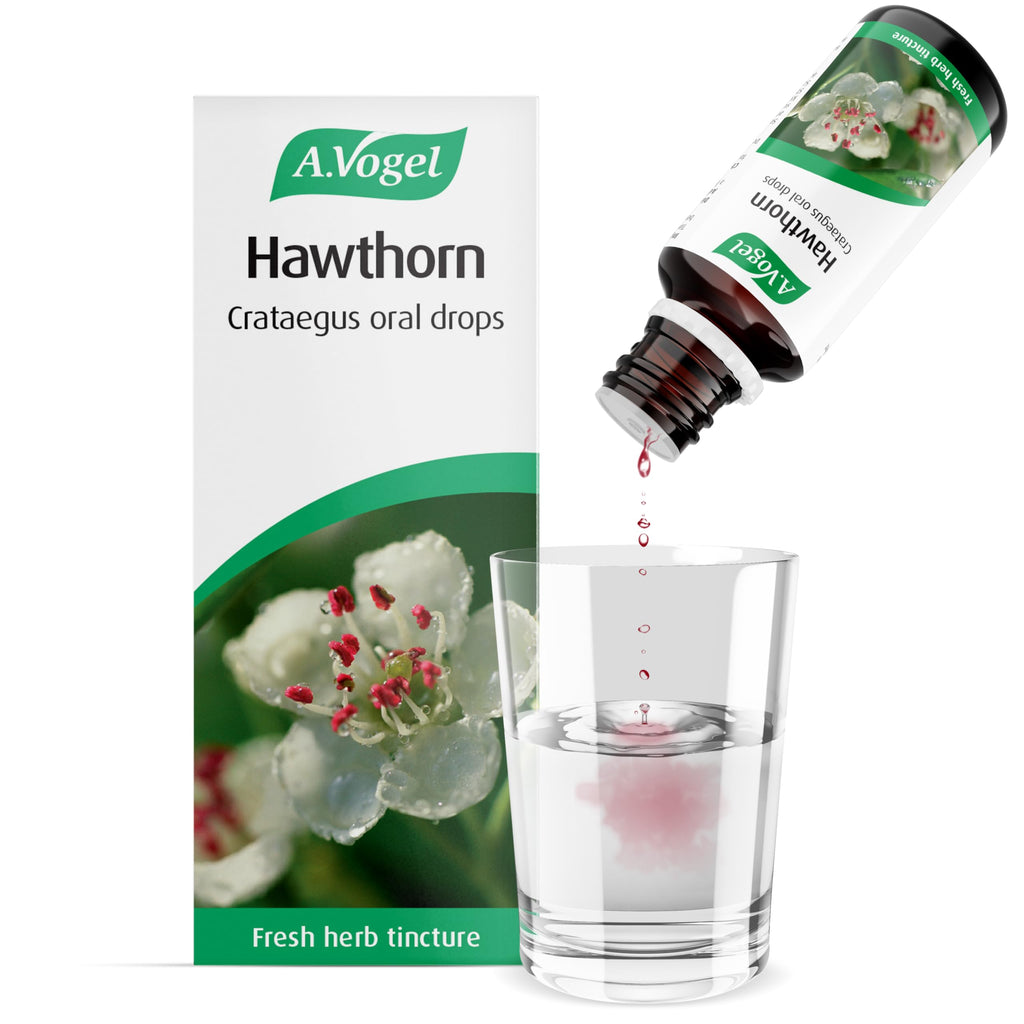 Hawthorn homeopathic drops for heart health