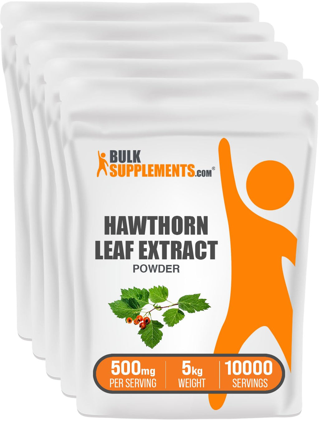 Hawthorn leaf extract powder 500 mg