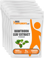 Hawthorn leaf extract powder 500 mg