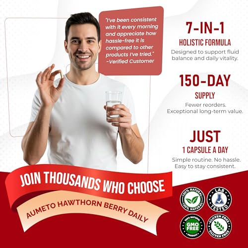 Hawthorn supplement for active lifestyle