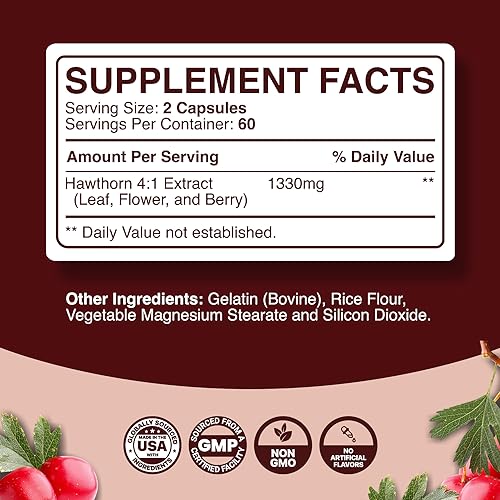 hawthorn supplement for daily use