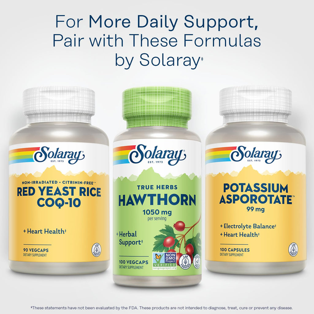 Hawthorn supplement for healthy aging