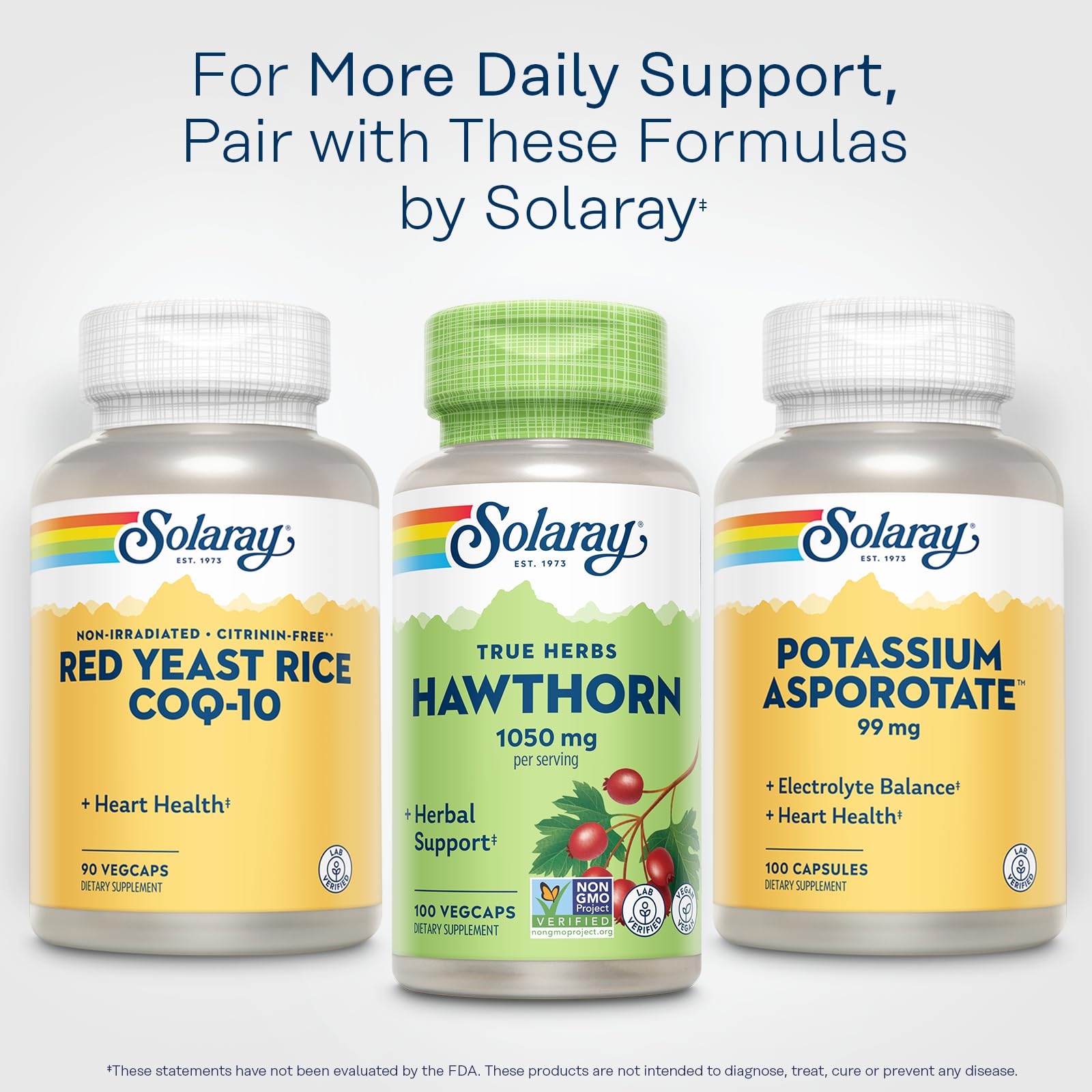 Hawthorn supplement for healthy aging
