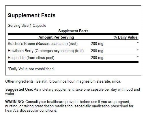 Hawthorn supplement for heart health