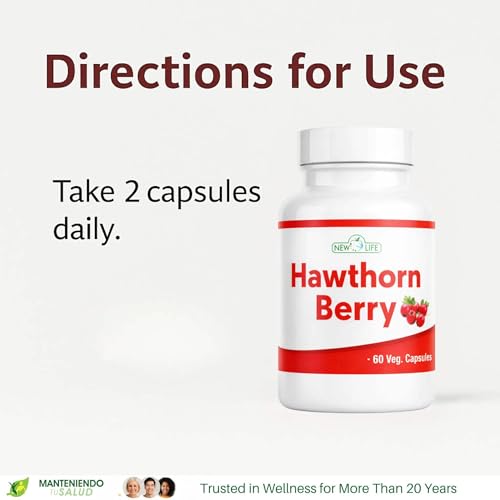 Hawthorn supplement for natural energy boost